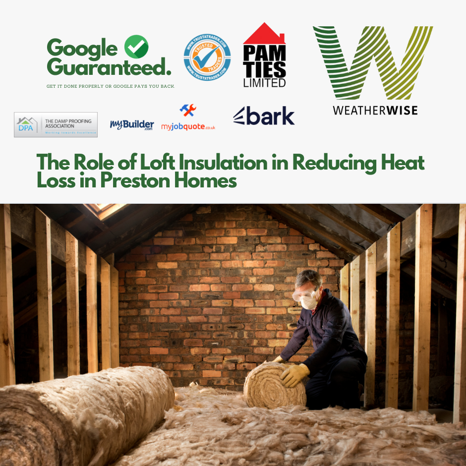 The Role of Loft Insulation in Reducing Heat Loss in Preston Homes