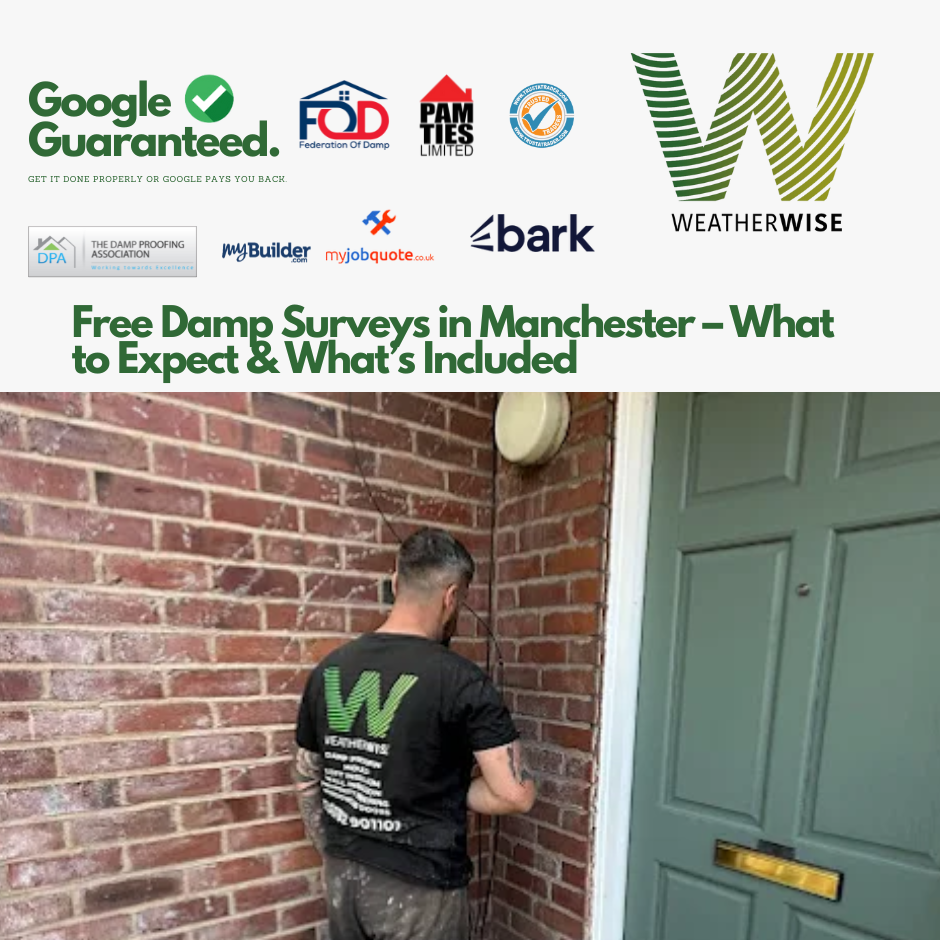 Free Damp Surveys in Manchester – What to Expect & What’s Included