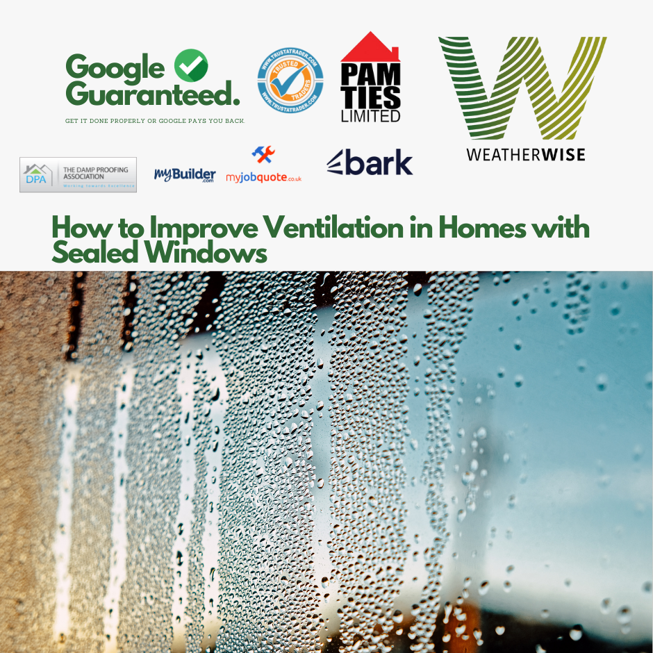 How to Improve Ventilation in Homes with Sealed Windows